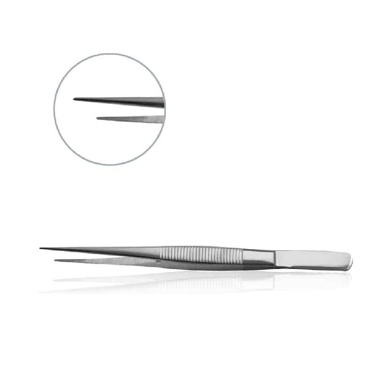 Forceps, Semken Iris Tissue, Serrated, Mortech | Forceps