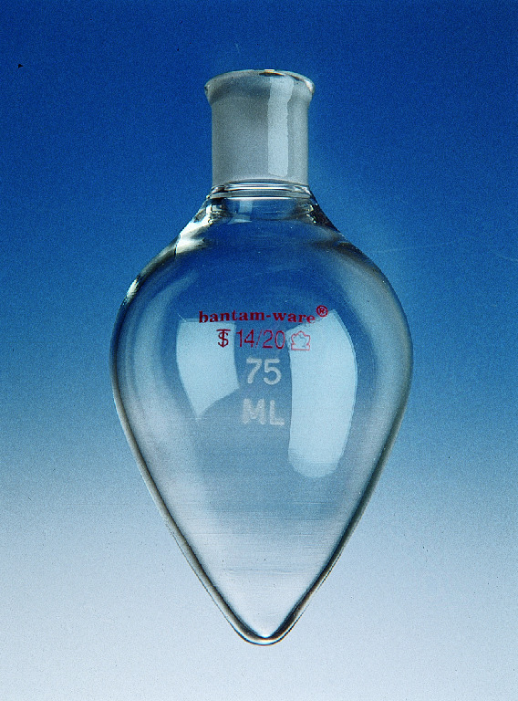 KONTES® Pear-Shaped Boiling Flasks, Heavy Wall, Kimble Chase | Round ...