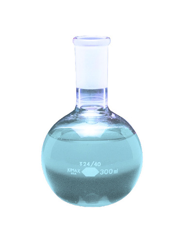KIMAX® Flat-Bottom Boiling Flasks, Kimble Chase | Round Bottom Flasks