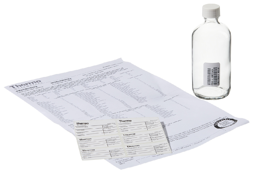 I-CHEM™ Boston Round Bottles, with Caps, Thermo Scientific | Water ...