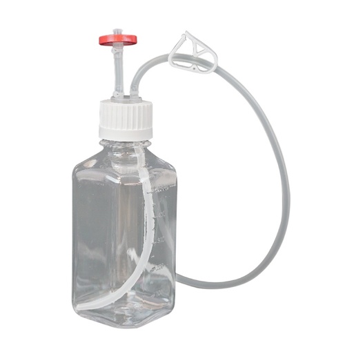EZBio® Single-Use Assembly, Media Bottle, PETG, Vented with Tubing ...
