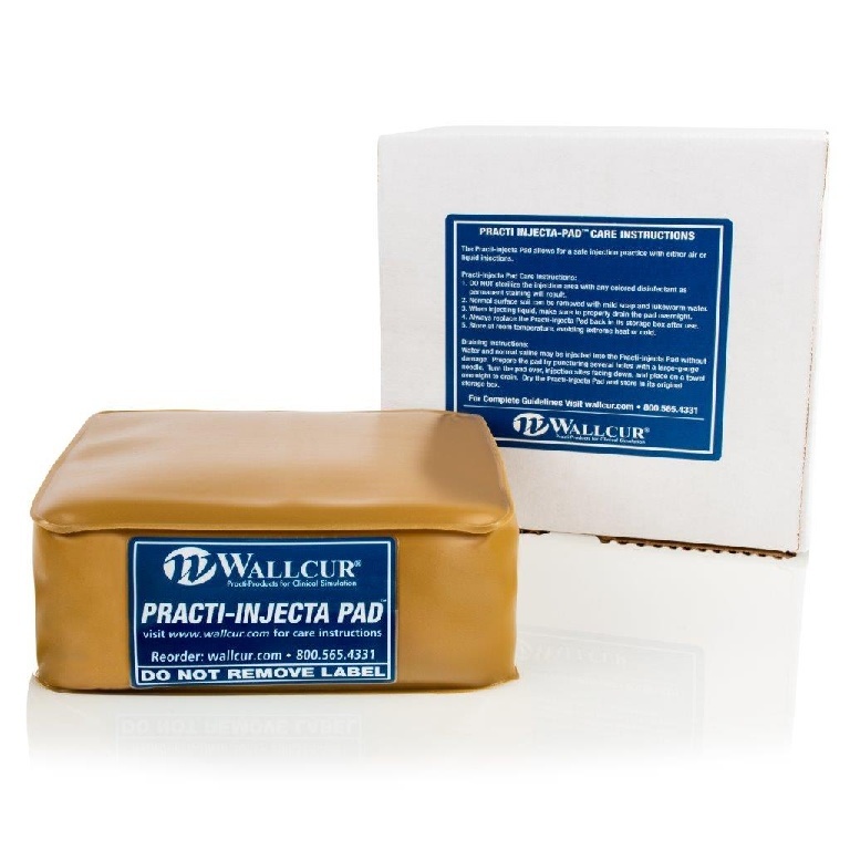 Wallcur® PRACTI-Injecta Pads | Physiology and Health Learning Activities