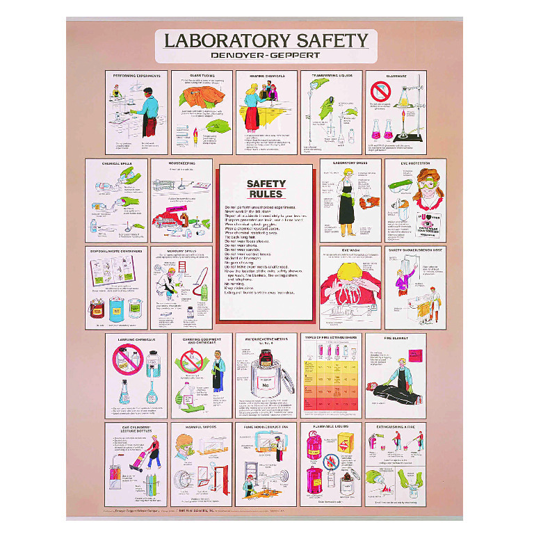 Laboratory Safety Chart | Charts