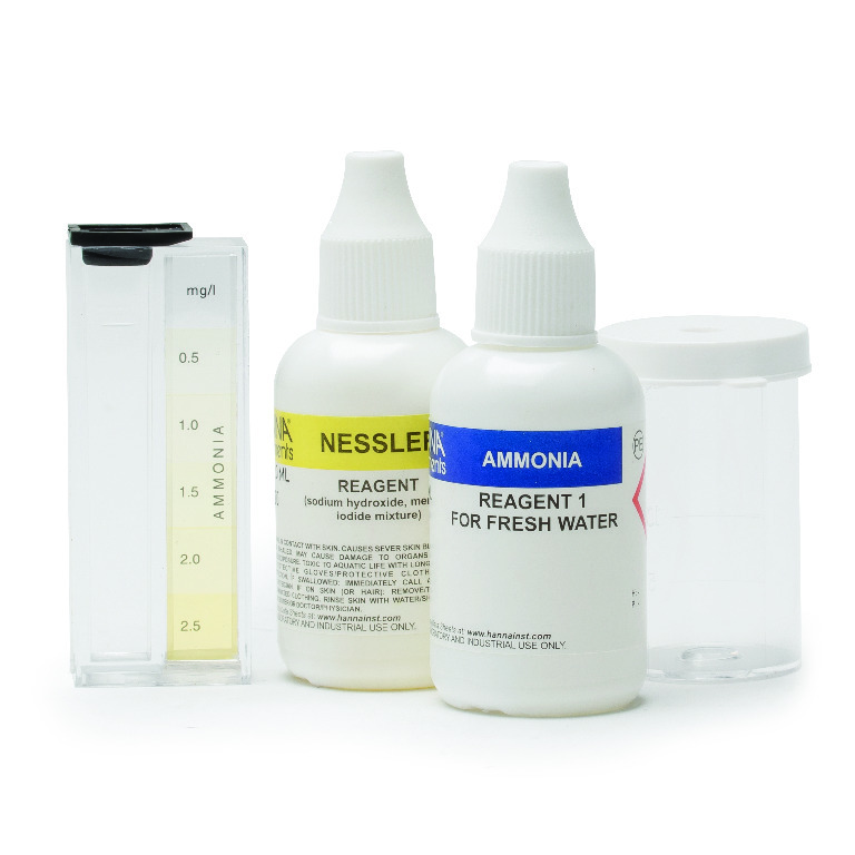 Hanna Instruments Ammonia Test Kit for Fresh Water | Environmental Test ...