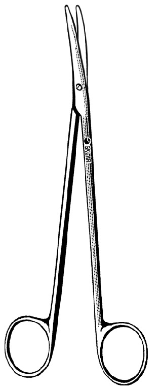 Econo™ Sterile Metzenbaum Dissecting Scissors, Floor Grade, Sklar ...
