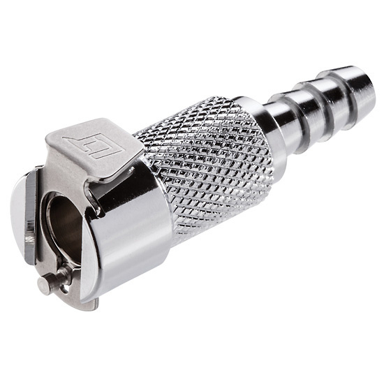 LinkTech 20CB Series Quick-Disconnect Fitting Body, Hose Barb without ...