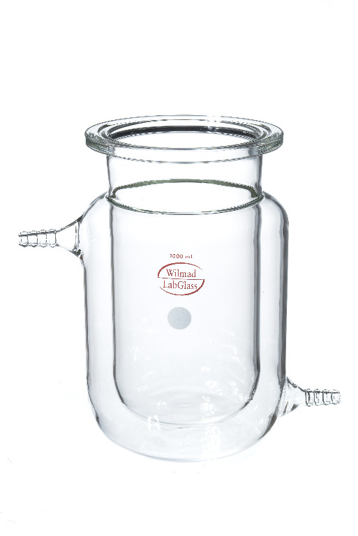 SP Wilmad-LabGlass Cylindrical Jacketed Reaction Vessels with O-Ring ...