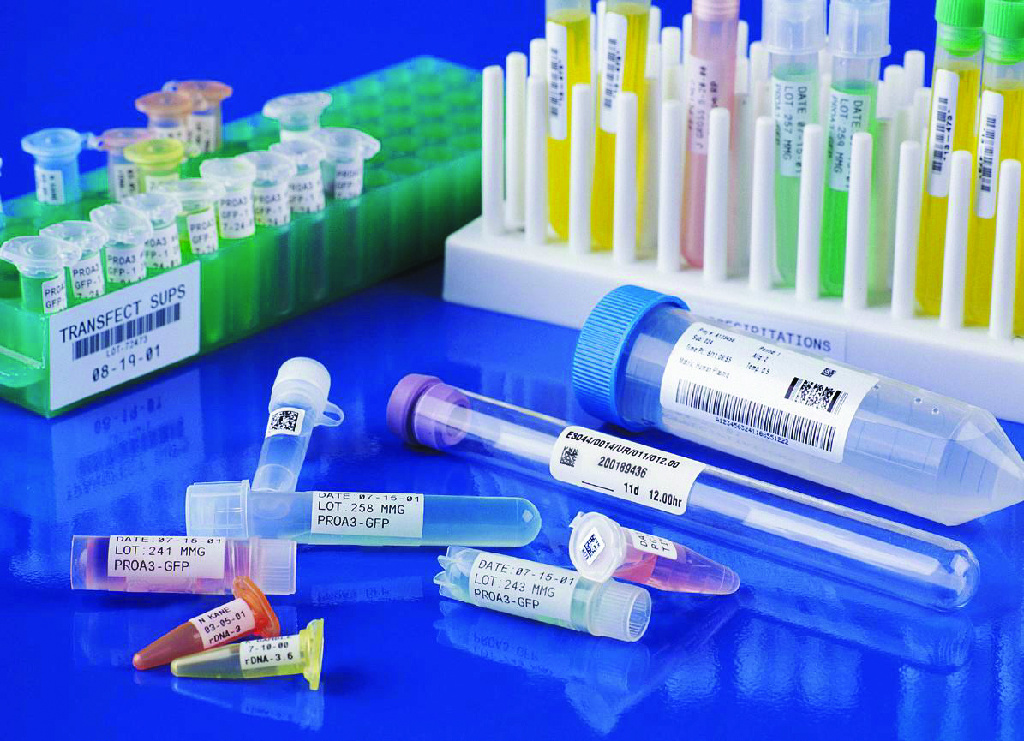 Cryo / Liquid Nitrogen Labels, Laser Printable, Brady | Labels