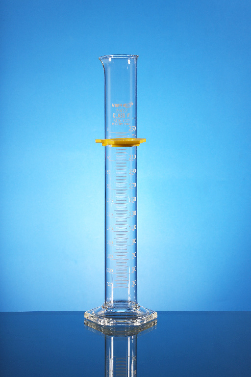 VWR® Measuring Cylinder, Hexagonal Base, TD, with Spout, Class A ...