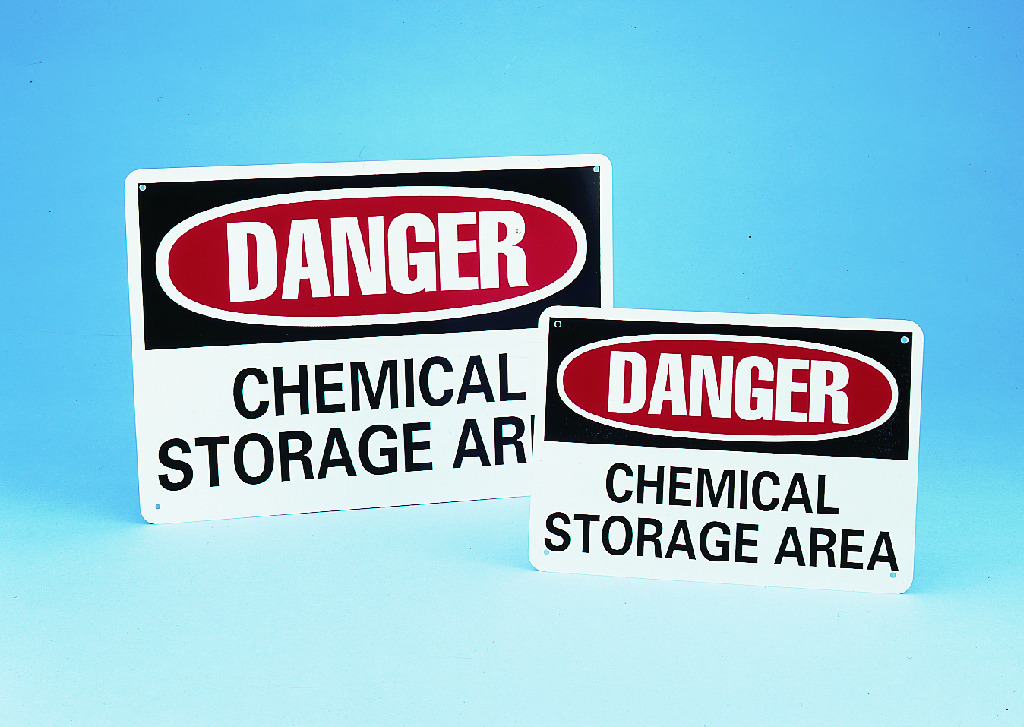 Chemical Danger Series Signs and Labels, National Marker | Signs