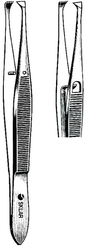 Econo™ Graefe Fixation Forceps, Floor Grade, Sklar | Forceps