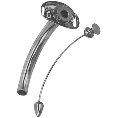 Jackson Improved Style Tracheostomy Tube, Extra Long, OR Grade, Sklar ...