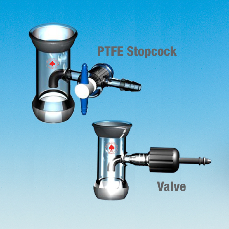 Purge Adapter, Ace Glass Incorporated | Adapters, Conical Ground Joints