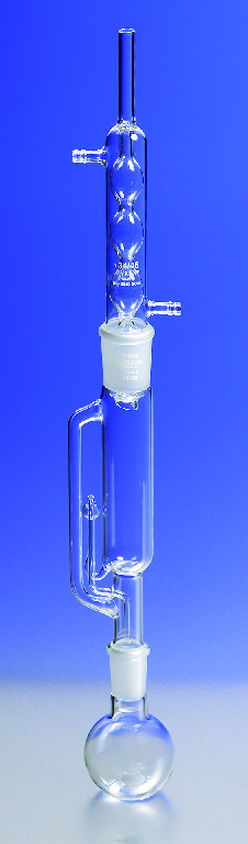 PYREX® Extraction Apparatus with Allihn Condenser, Flask, and Soxhlet ...