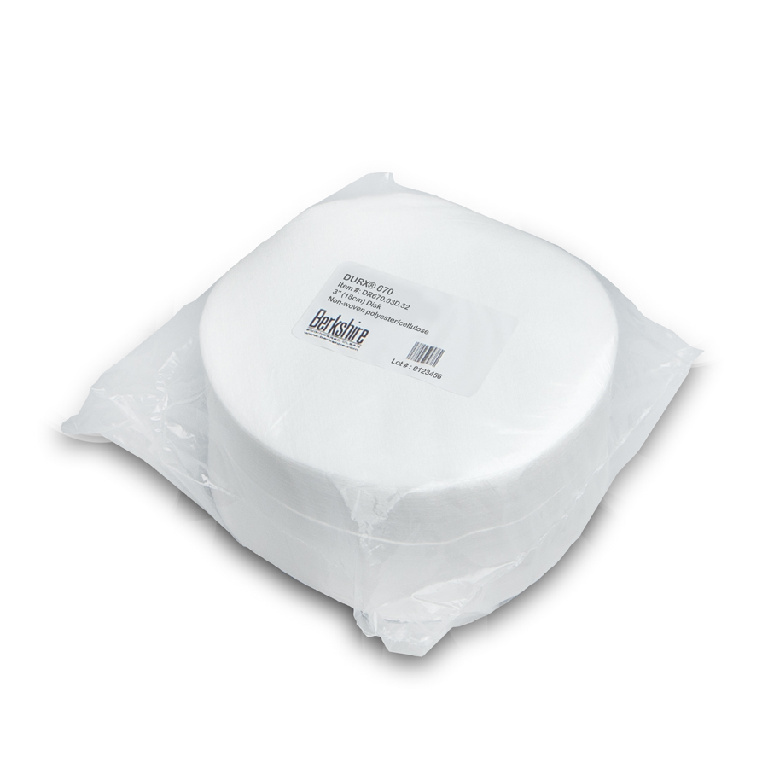 Durx® 670 Cellulose/Polyester Nonwoven Disc Wipes, Berkshire | Dry ...