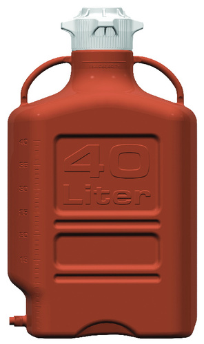 VWR® Amber HDPE Carboys with Spigots | Carboys