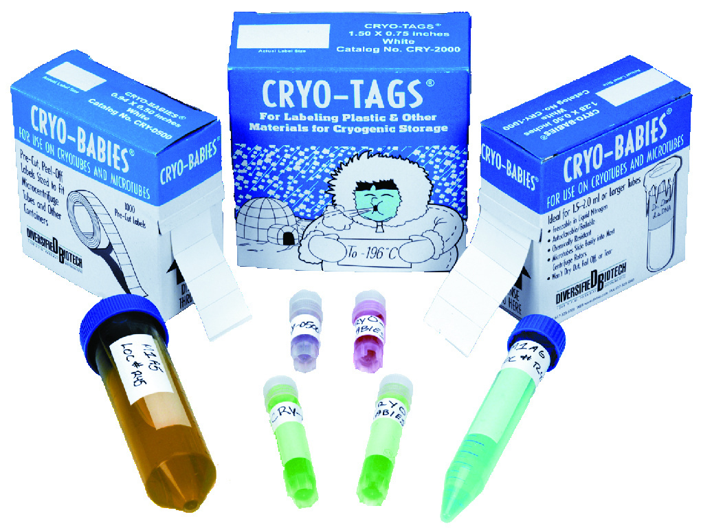 Chemically Inert Polyvinyl Labels, Laser Printable, Diversified Biotech ...