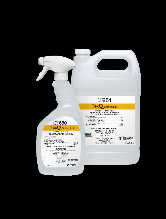 TexQ™ Disinfectant, Quaternary, ITW Texwipe | Disinfectants