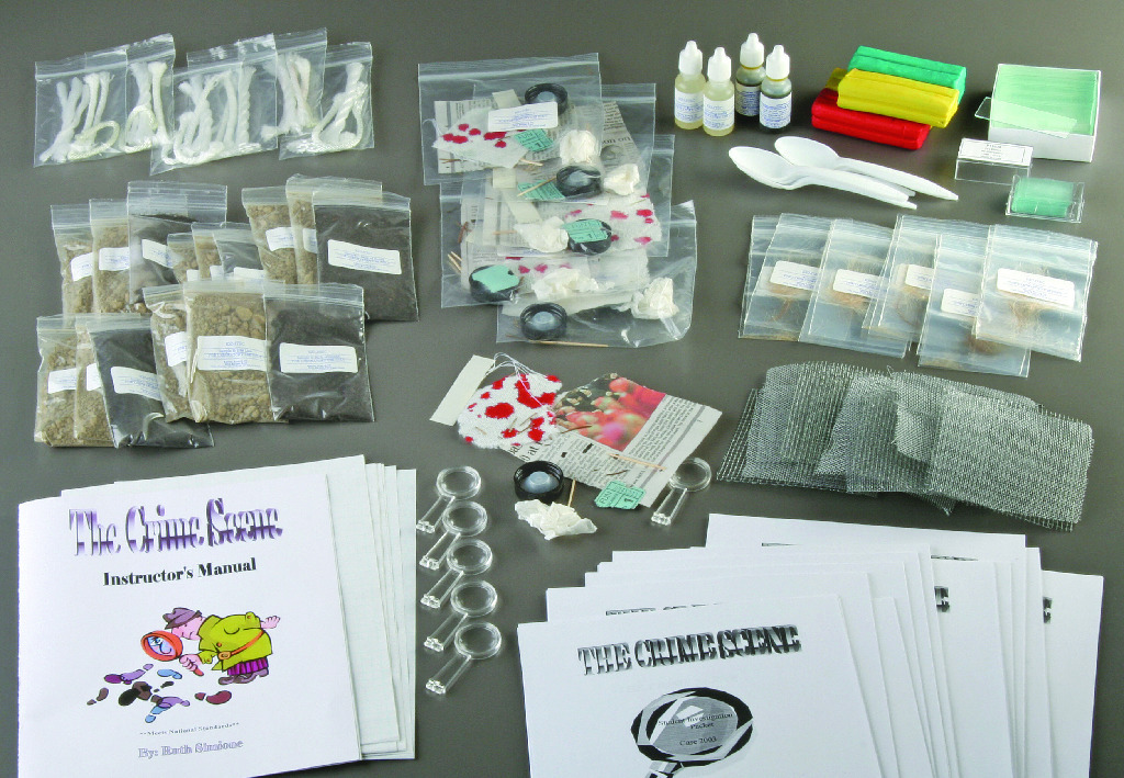 The Crime Scene Lab Activity | Crime Scene Evidence Learning Activities
